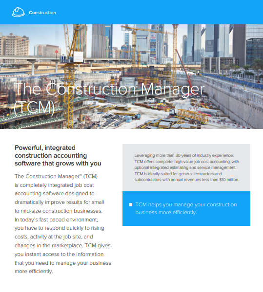 The Construction Manager(TCM) -Powerful, integrated construction ...